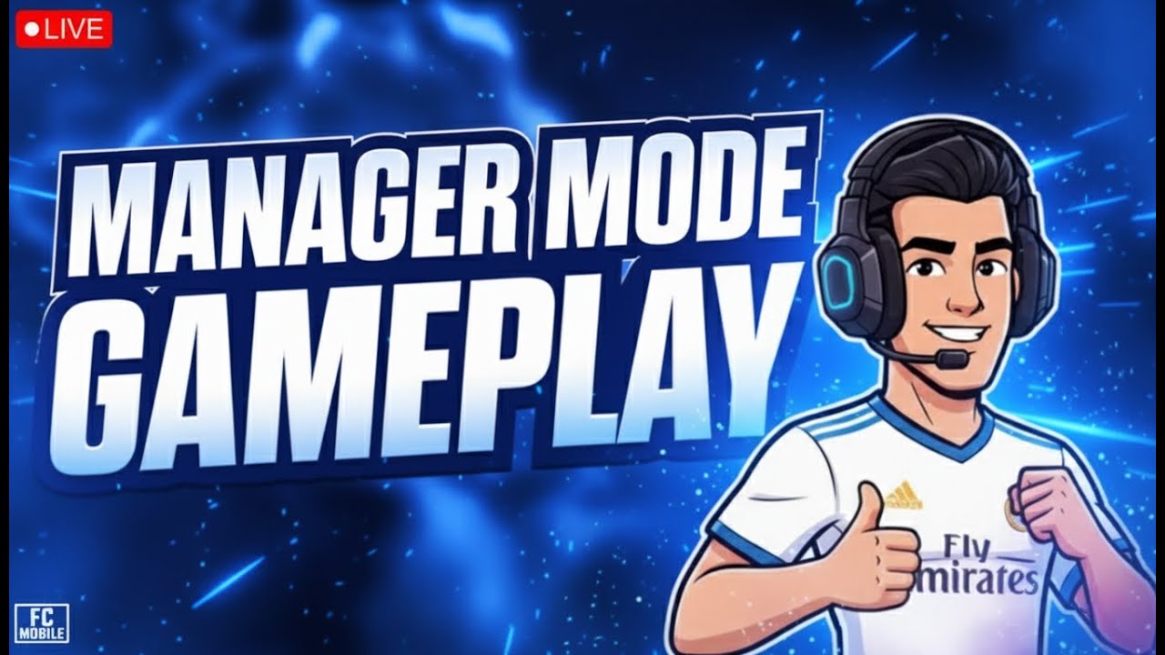 MANAGER MODE GAMEPLAY | FC MOBILE LIVE 🔴 - YouTube