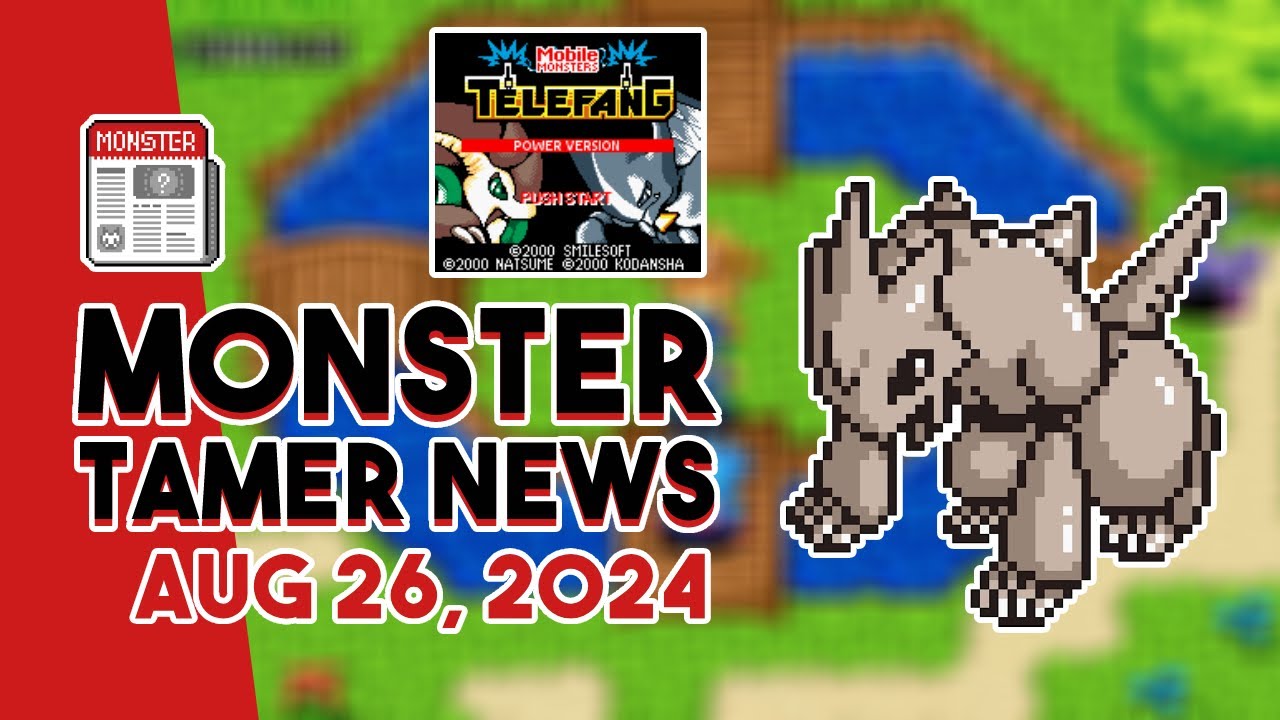 Monster Tamer News: Telefang in ENGLISH!? Monster Taming Direct List ...
