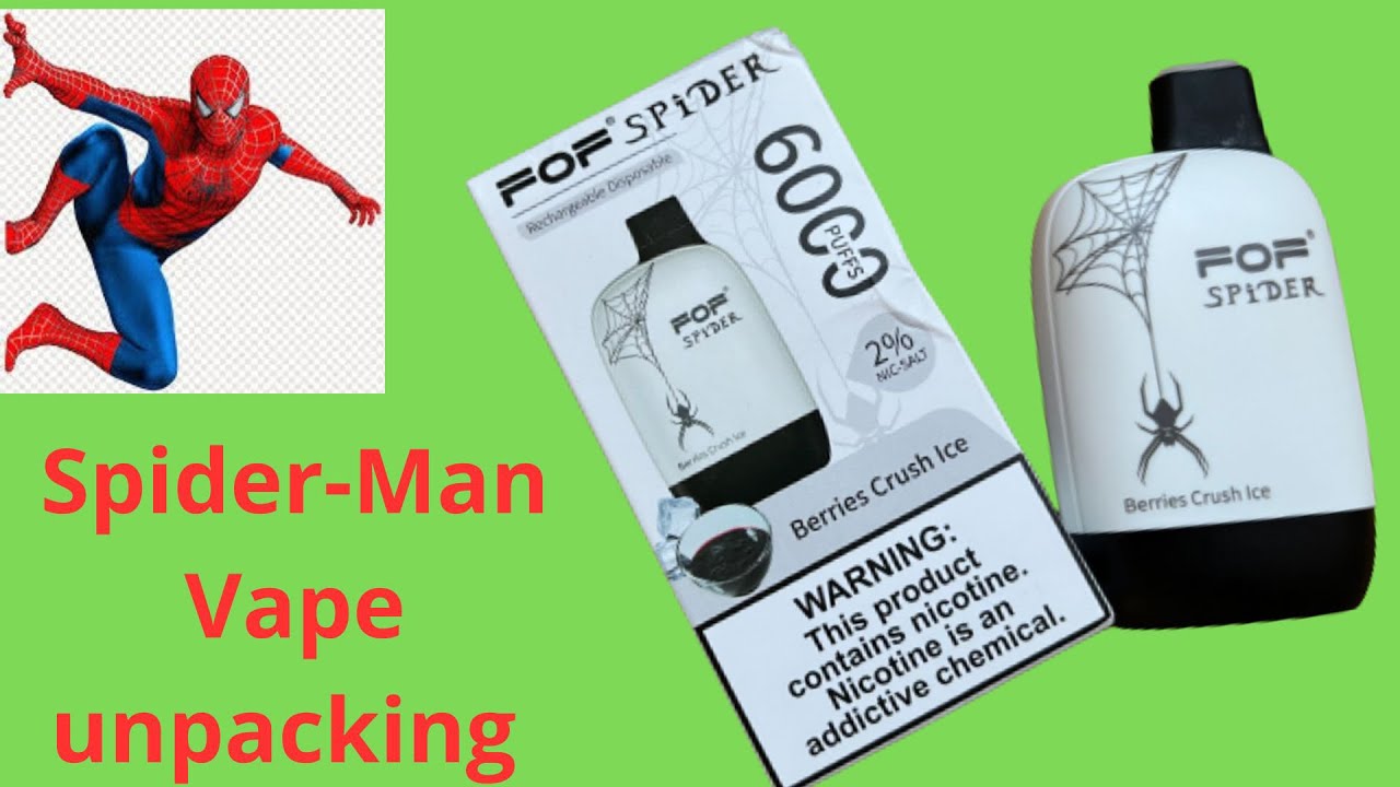 A real spider-man vape! A Spider-man also likes vape😁! - YouTube