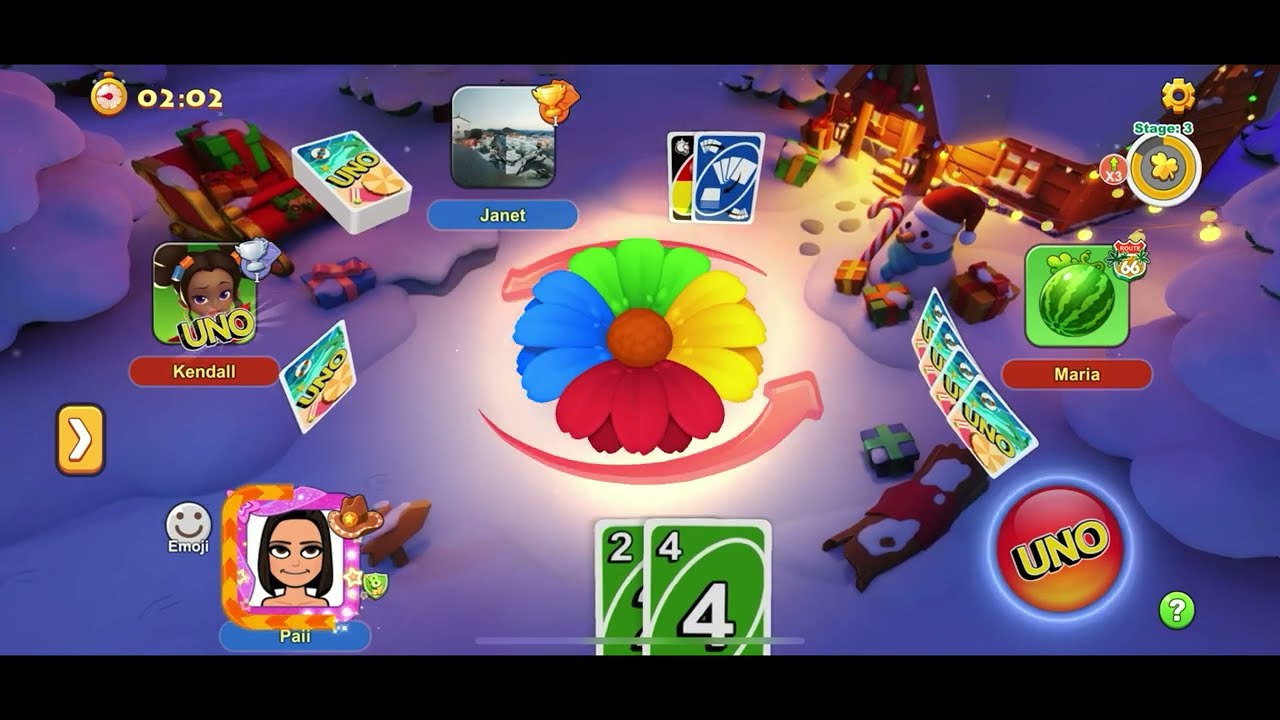 UNO! Game Go Wild x4 x8 2v2 | Games using shields! | unoxpaii - YouTube