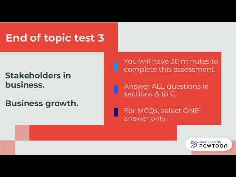 Lesson 23 - End of topic test 3 - YouTube