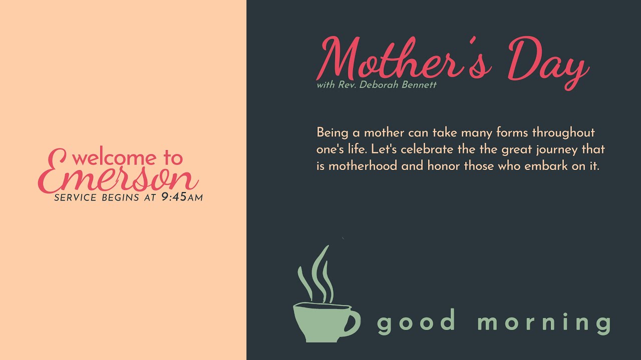 Mother's Day Worship Service | May 10, 2020 - YouTube