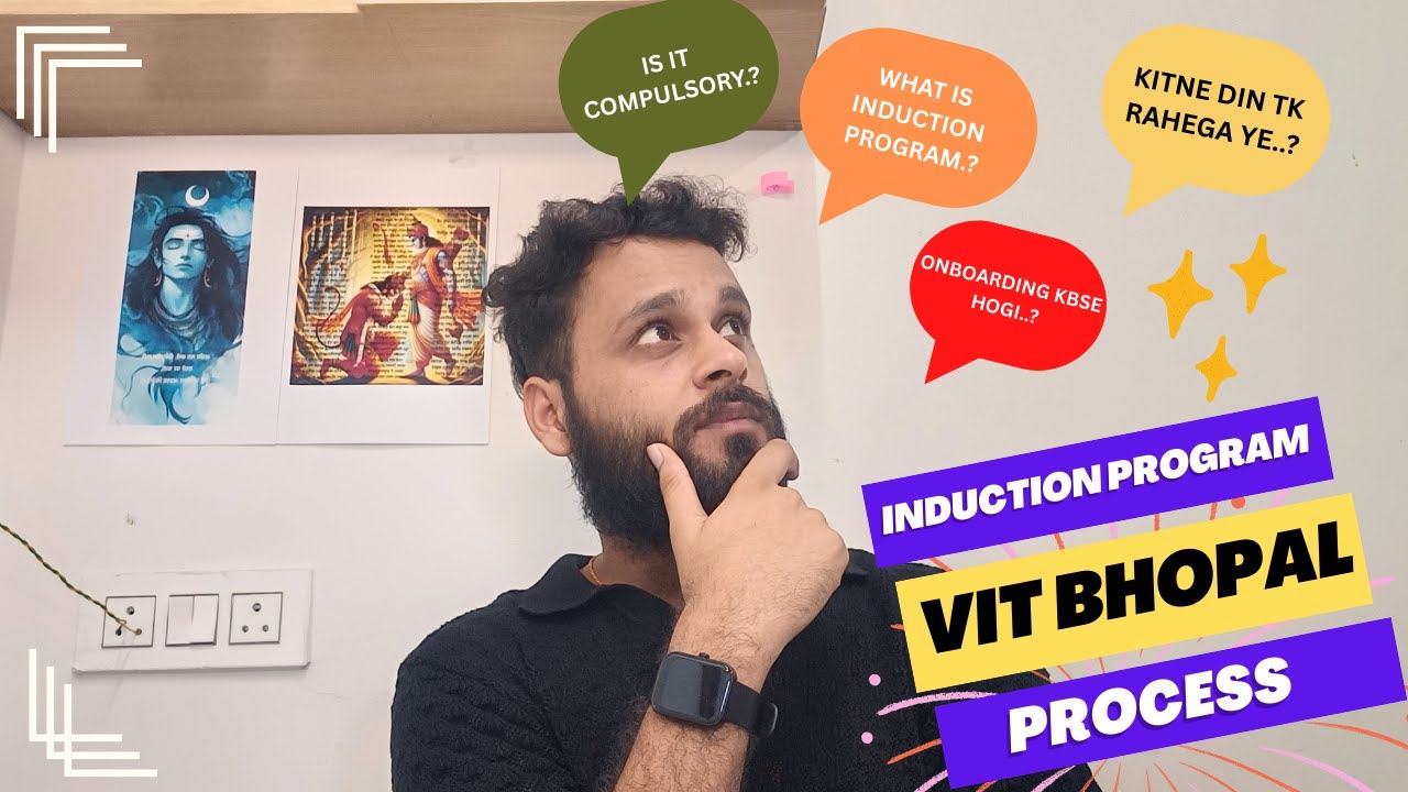 🎓INDUCTION PROGRAM & ONBOARDING PROCESS 🎒2025 | DETAILED VLOG | VIT ...