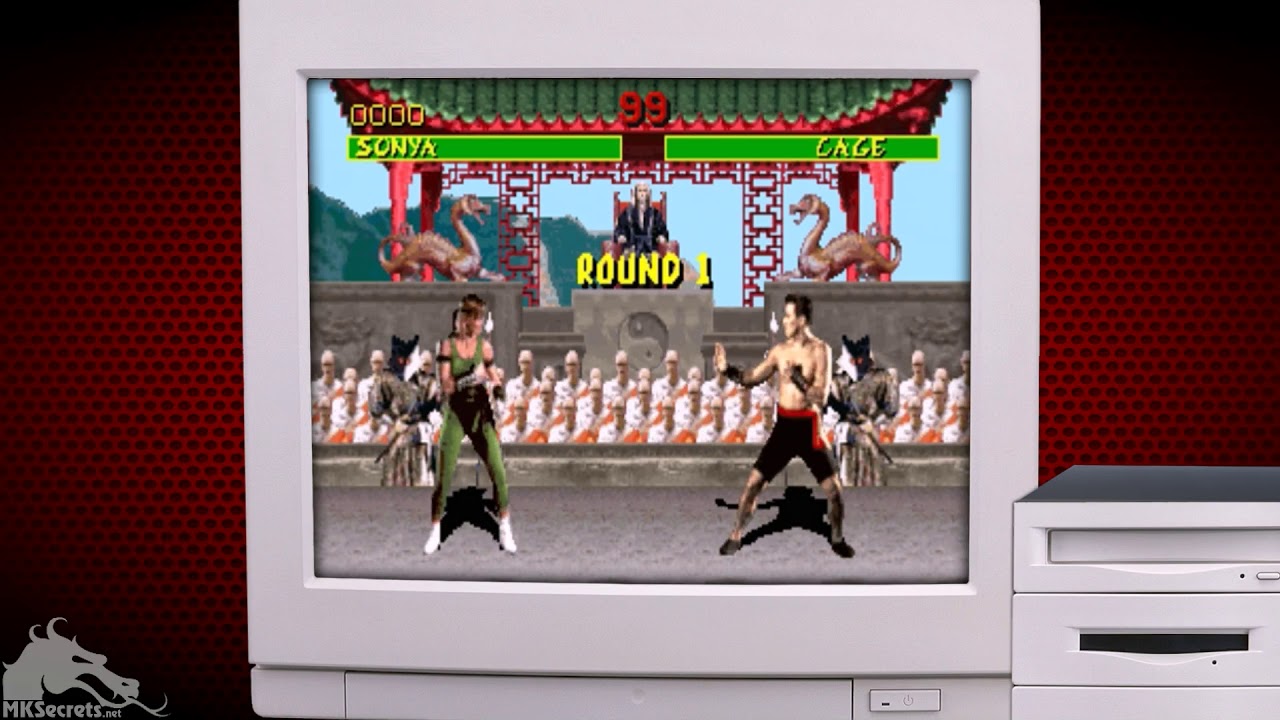MK Emulation - Mortal Kombat 1 for PC DOS (Floppy Disk) - YouTube
