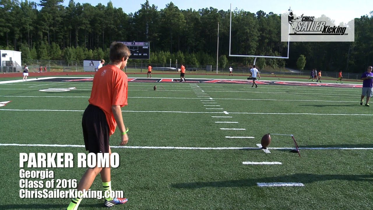 Parker Romo - Kicker - YouTube