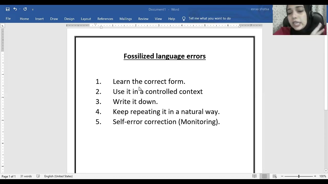 How to get rid of language errors while speaking?! 😓🗣️ - YouTube