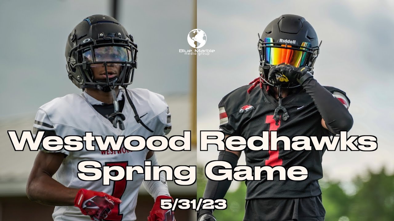 ONE TEAM. WESTWOOD REDHAWKS 2023 SPRING GAME #westwoodredhawks # ...