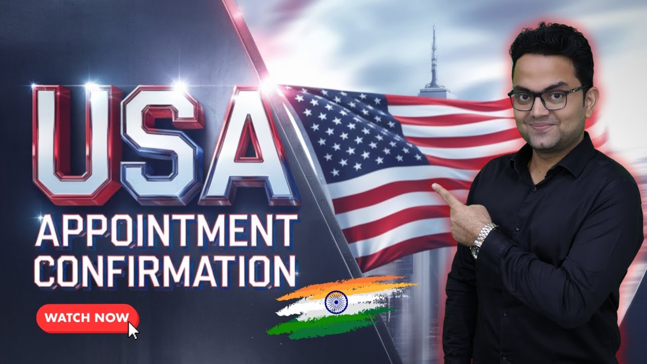 How To Get USA Visit Visa Appointment From India | USA Appointment ...