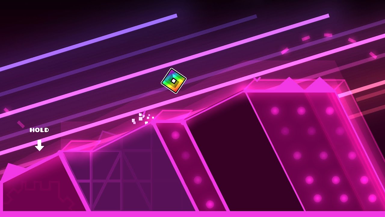 [4K] Electro House by Danolex [3 coins] — Geometry Dash - YouTube