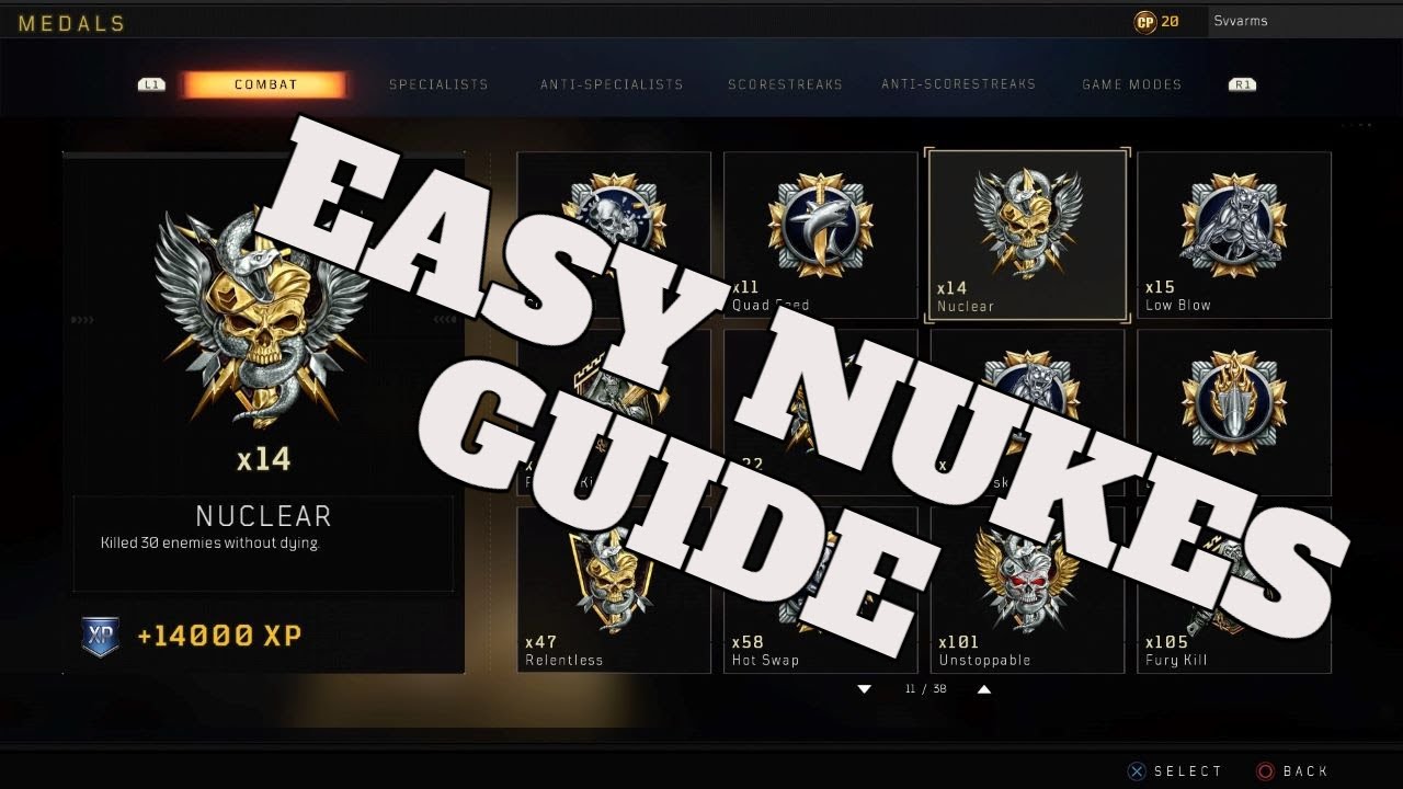 Easy nuke guide!! (BO4) - YouTube