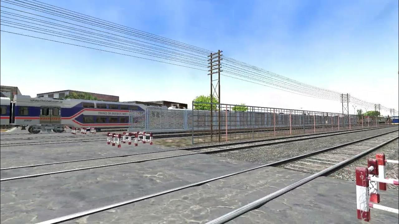 Open Rails Argentina - Puma V4 Chapa 21 Entrado A Merlo - YouTube