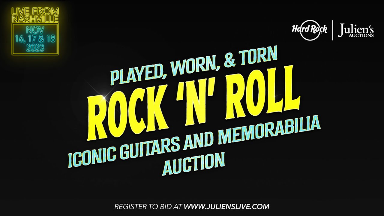 Played, Worn, & Torn | ROCK 'N' ROLL | Iconic Guitars and Memorabilia ...