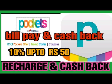 icici pocket wallet offer RS UPTO RS 50 Cashback Offer from ICICI ...