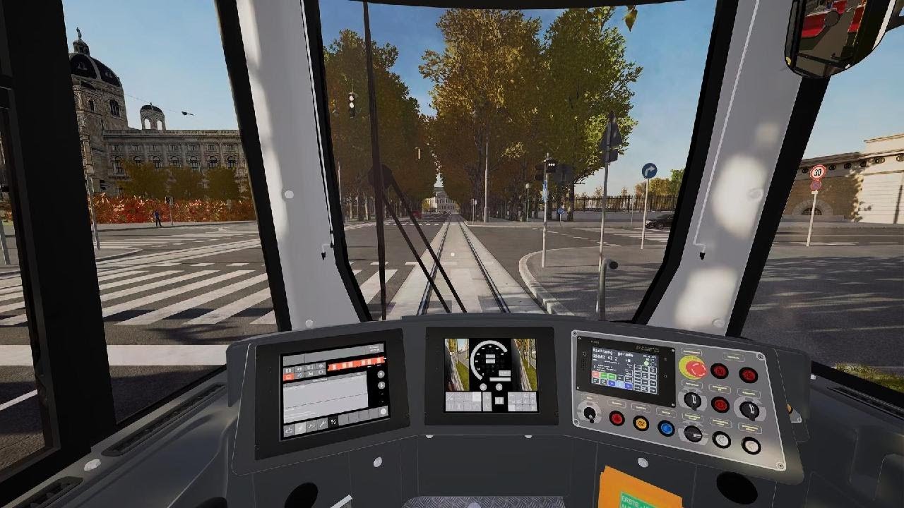 TramSim - Console Edition- Flexity Tram, Vienna - YouTube