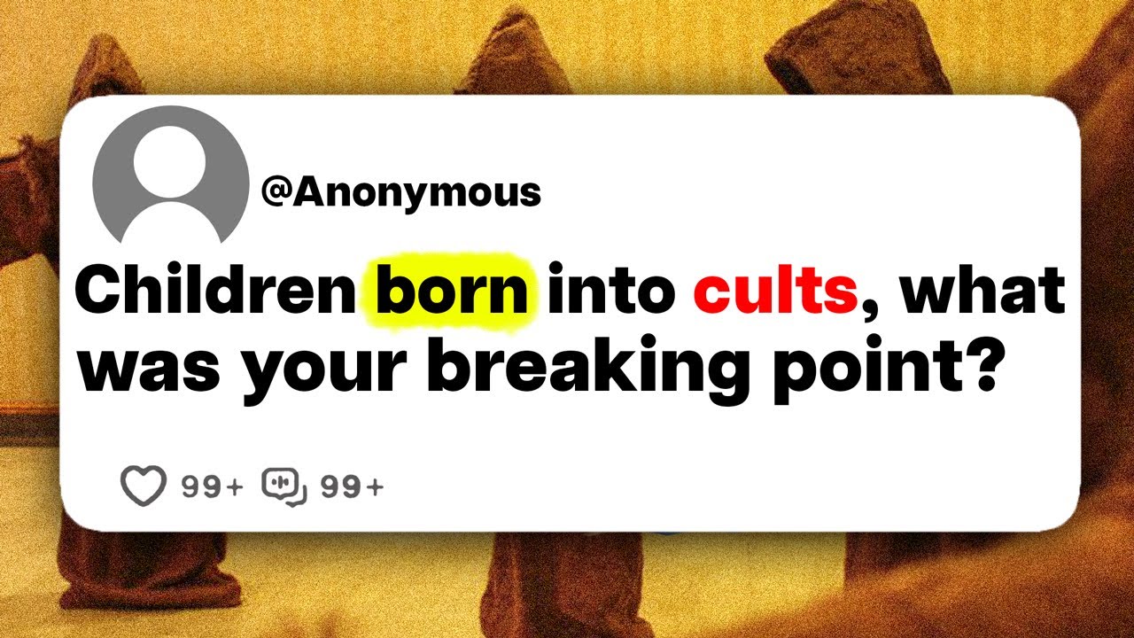 Children born into cults, what was your breaking point? - YouTube