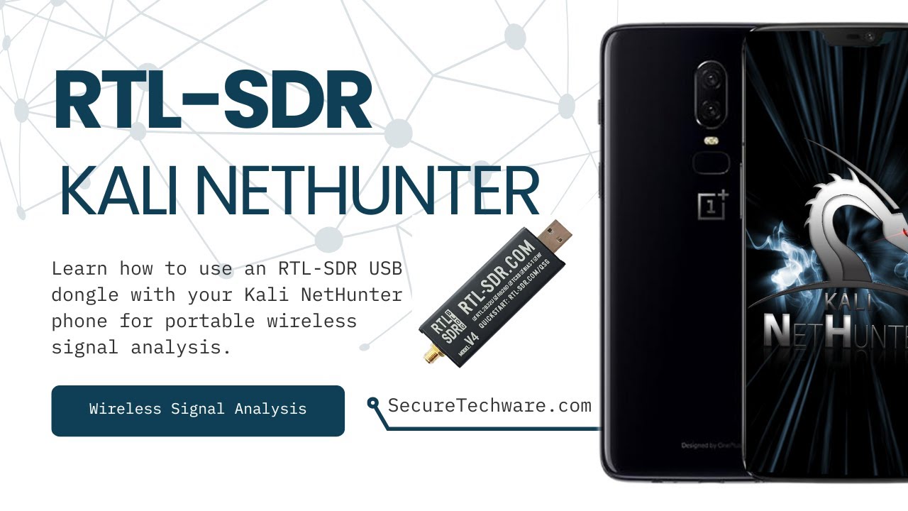Using RTL-SDR with NetHunter Phone | Wireless Signal Analysis On the Go ...