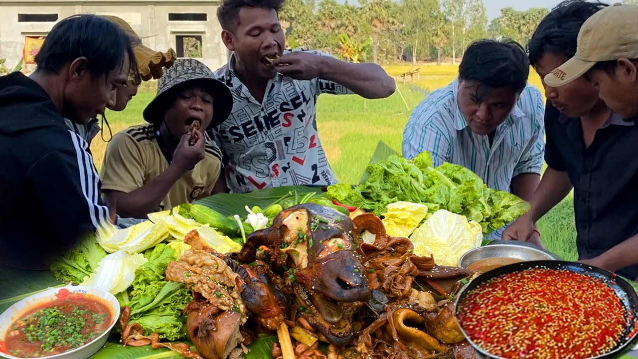WOW! Yummy Cooking Intestine Lamb food recipe - YouTube