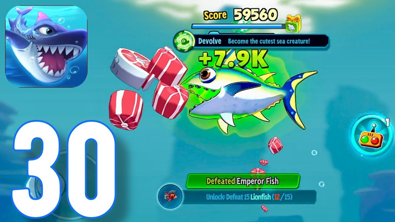 Fish Eat Fish.io - Gameplay Walkthrough Part 30 - Yellowfin Tuna (ios ...
