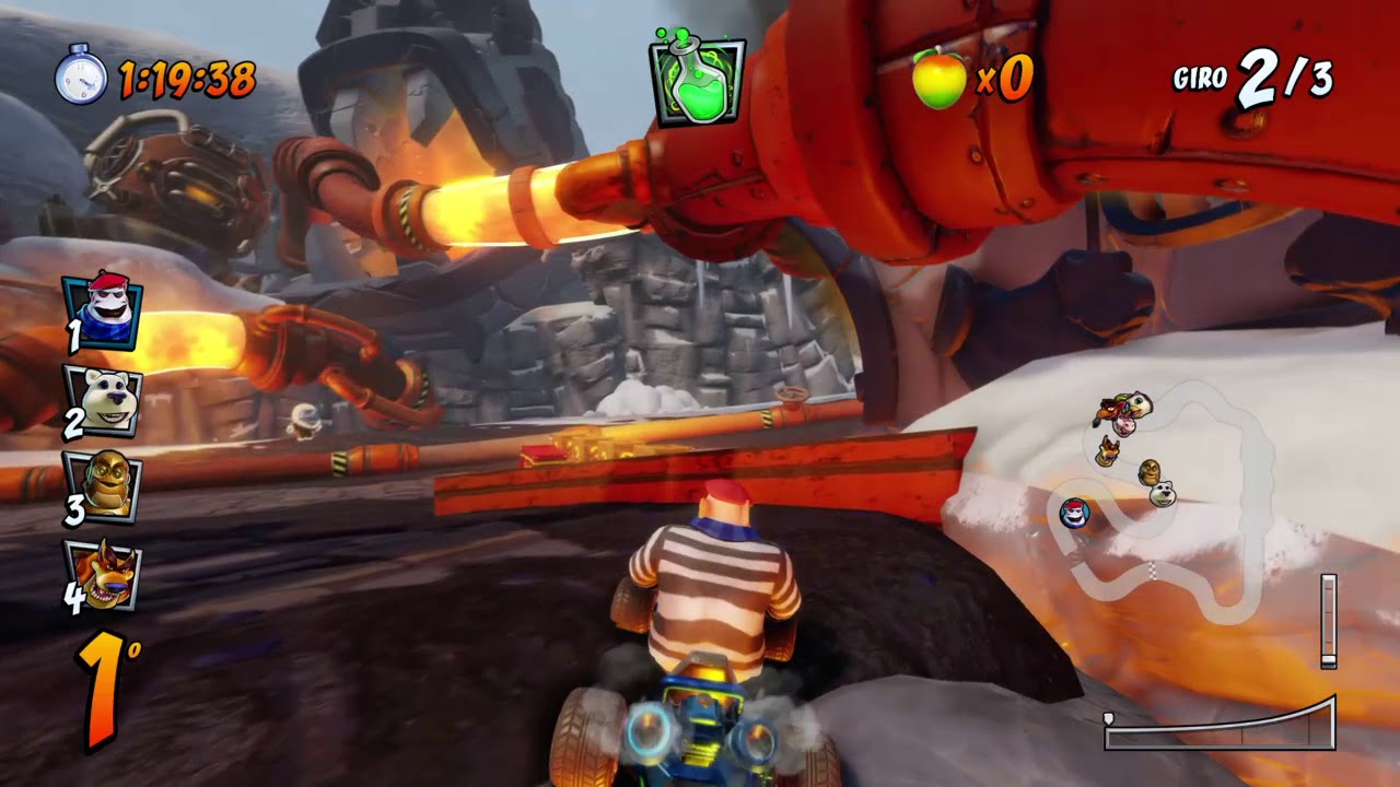 CTR Nitro-Fueled Meteor Gorge bug Gola di Meteore - YouTube