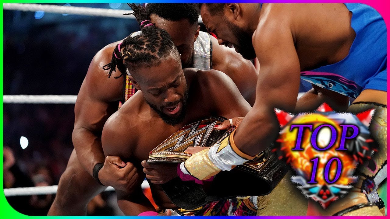 TOP 10 - LES MEILLEURS MATCHS DE CATCH WWE EN 2019 ! - YouTube