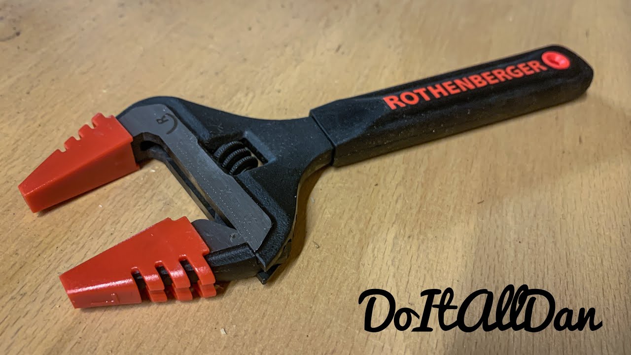 ROTHENBERGER Wide Jaw 34mm Adjustable Spanner - YouTube