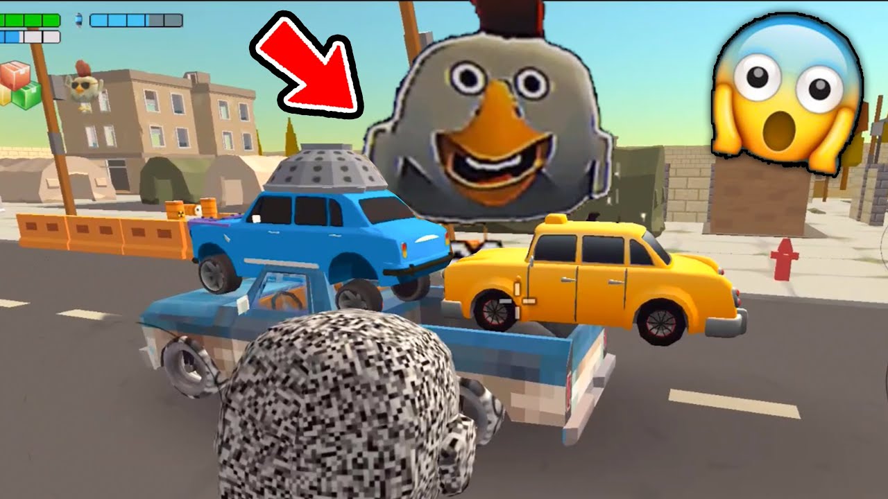 I See You! Car Attack On New Car _ Chicken Gun Game Hack - YouTube