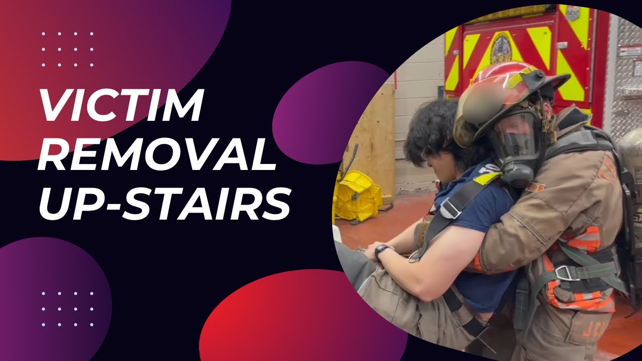 Firefighter Victim Removal Upstairs - YouTube