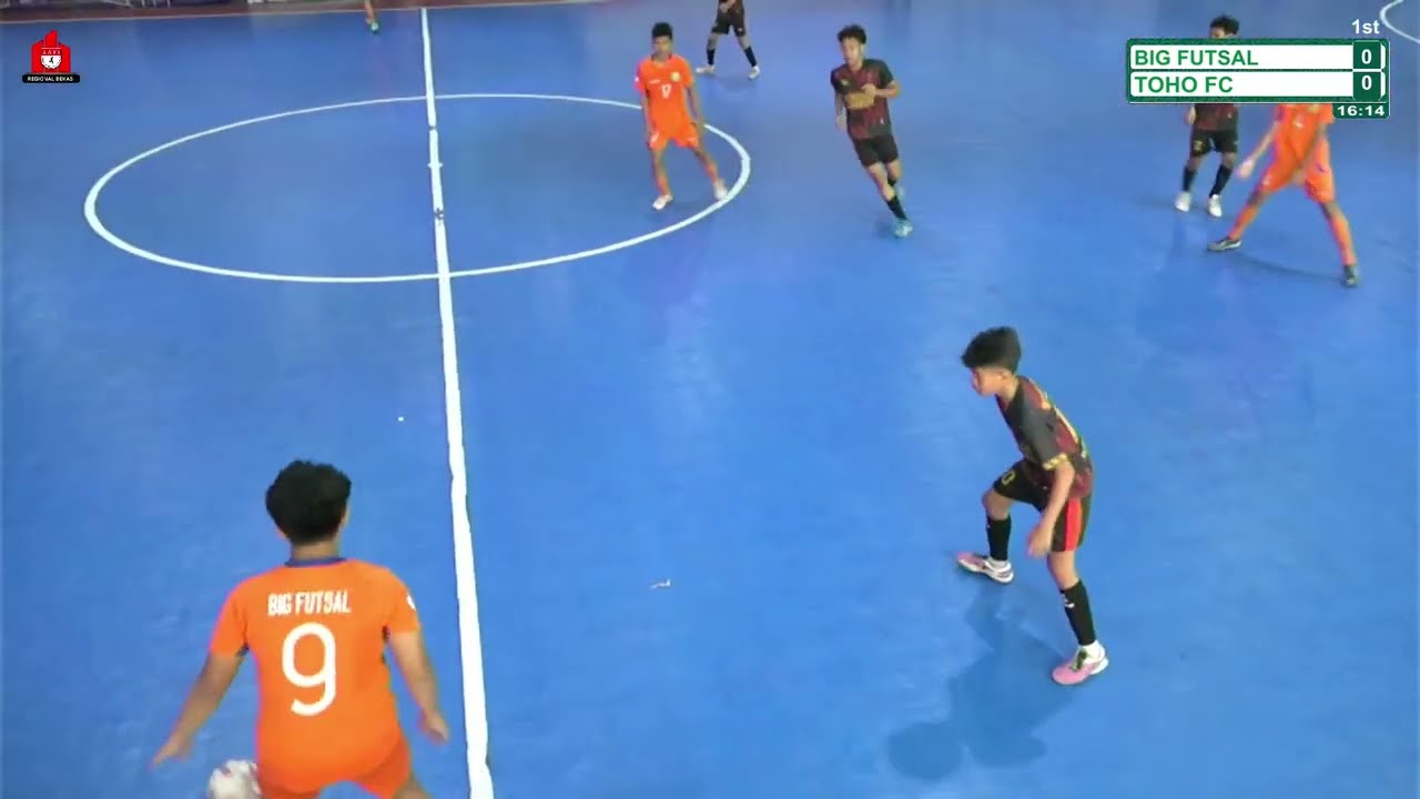 BIG FUTSAL FS VS TOHO FC || AAFI U-16 REGIONAL BEKASI - YouTube