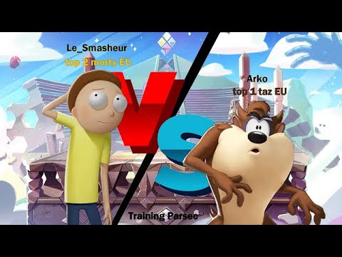 Training with Smasheur ( Top Morty EU ) on Parsec | Multiversus - YouTube
