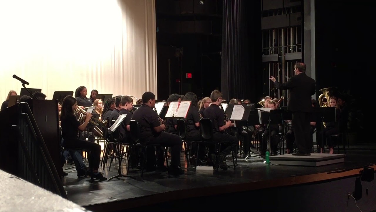 Pldms Concert Band plays Silvergate Overture at MPA island coast high ...