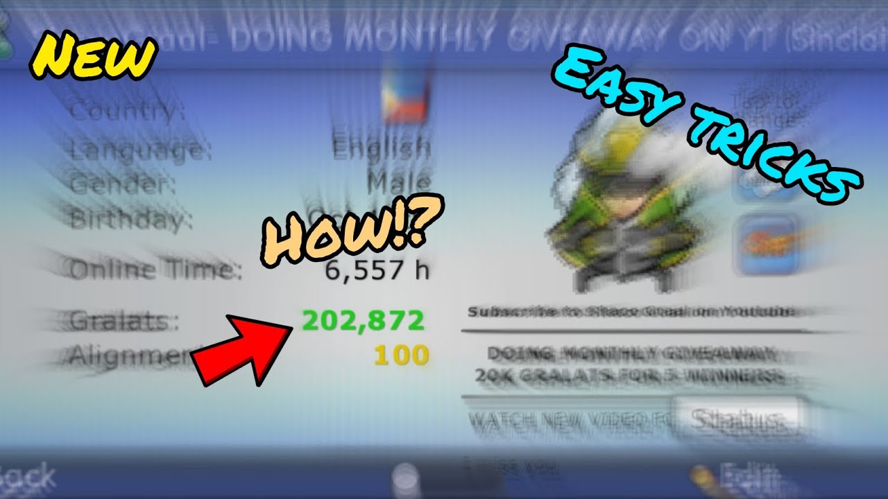 GRAAL- HOW TO GET MORE GRALATS FAST (2020) | GRAALONLINE CLASSIC - YouTube