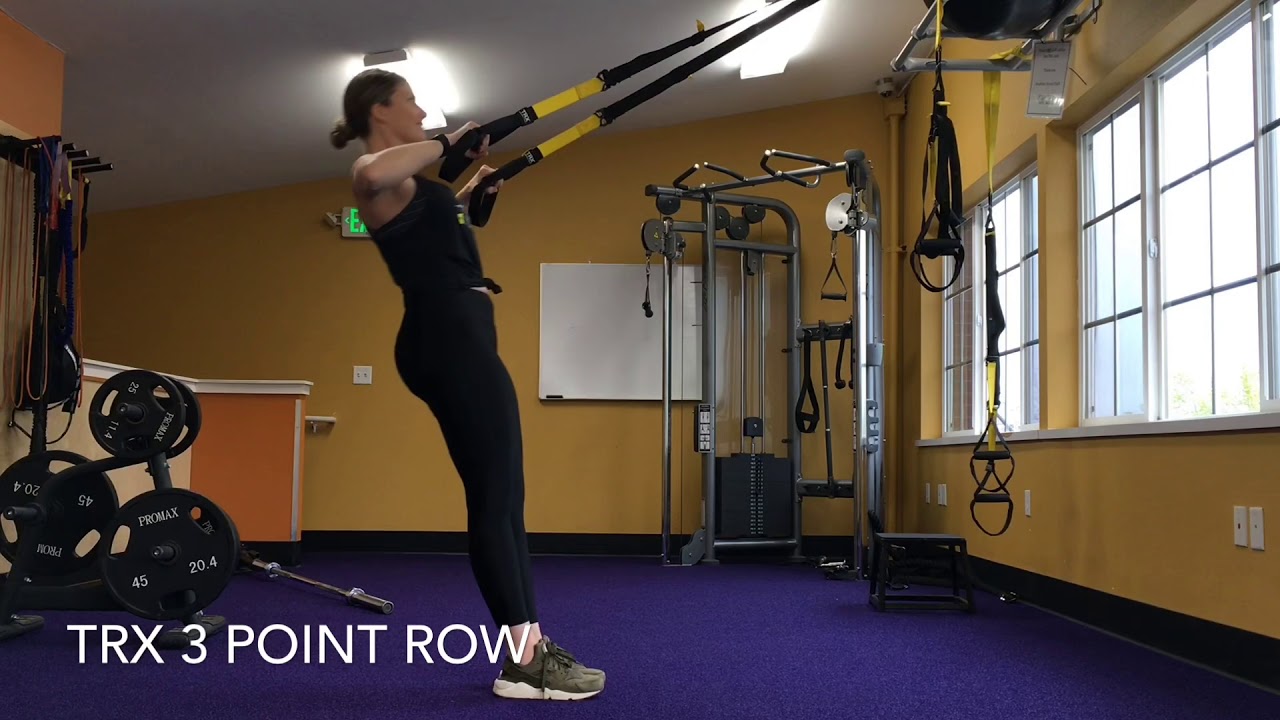 TRX 3 Point Row - YouTube