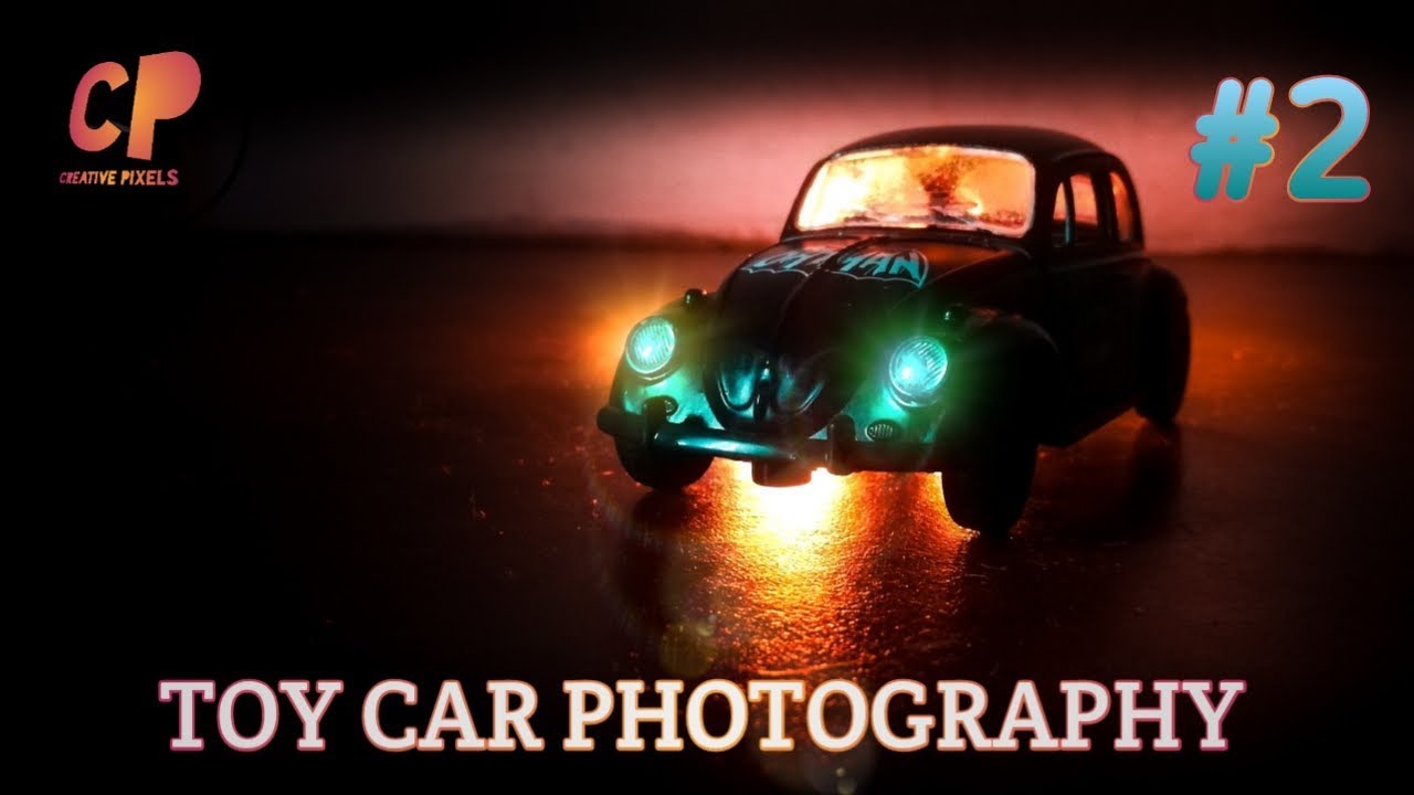 TOY CAR PHOTOGRAPHY #2| HOW TO ADD LIGHT EFFECT - YouTube