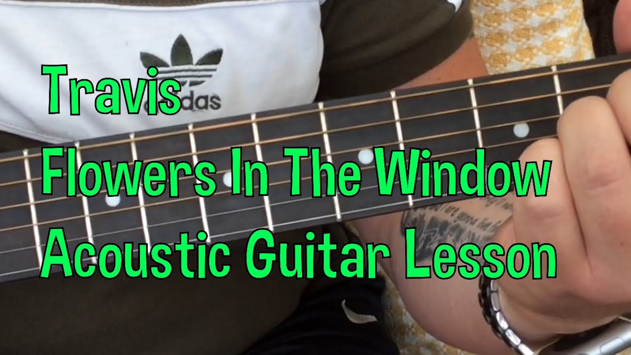 Travis-Flowers In The Window-Acoustic Guitar Lesson - YouTube