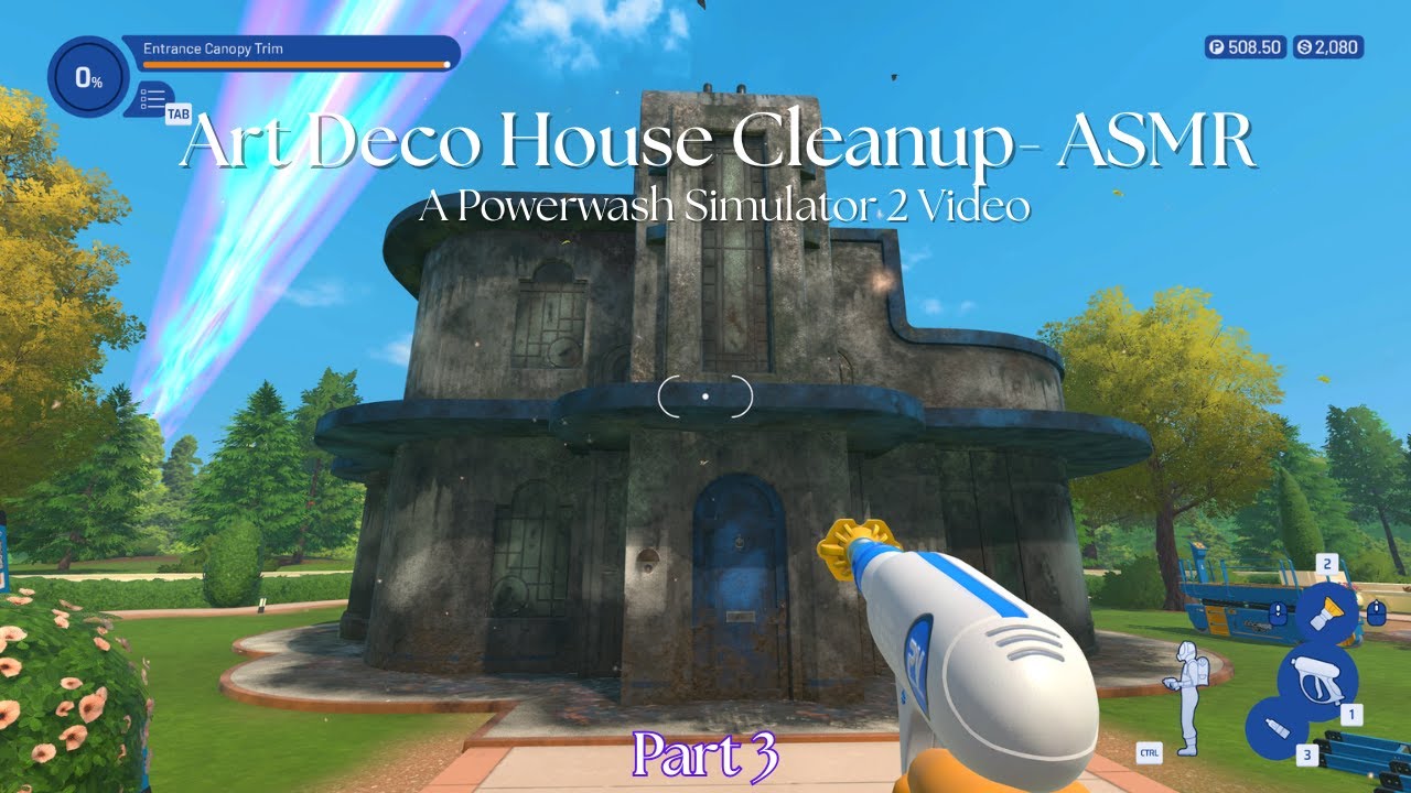 Clean the Art Deco House Part 3 - Powerwash Simulator 2 ASMR (No ...