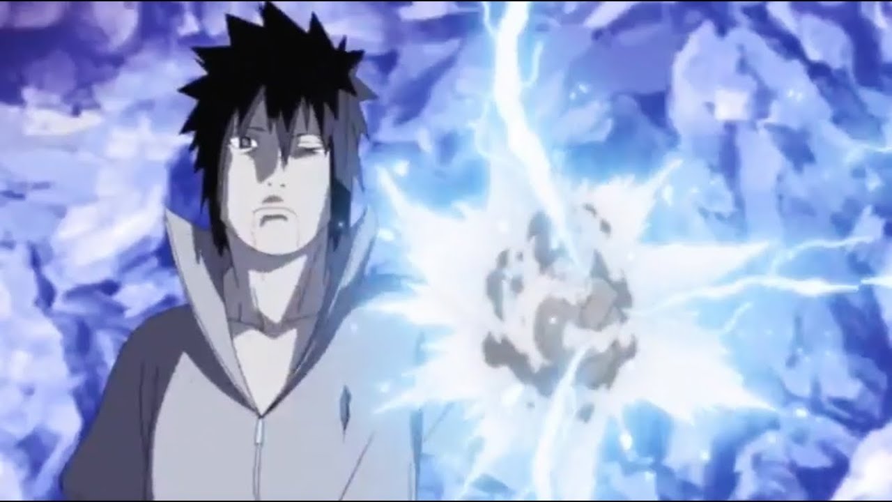 Sasuke Uchiha Last Battle Flying Thrust Heavenly Hand Power Shinobi ...