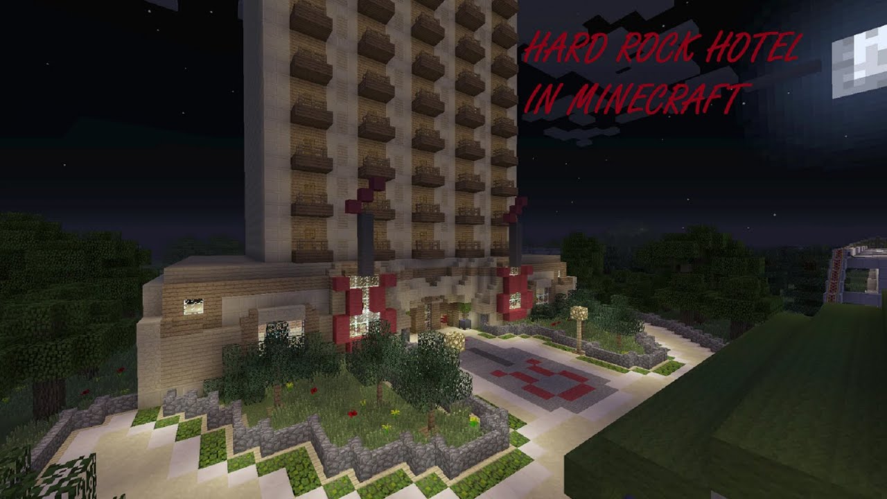 Hard Rock Hotel: Minecraft - YouTube