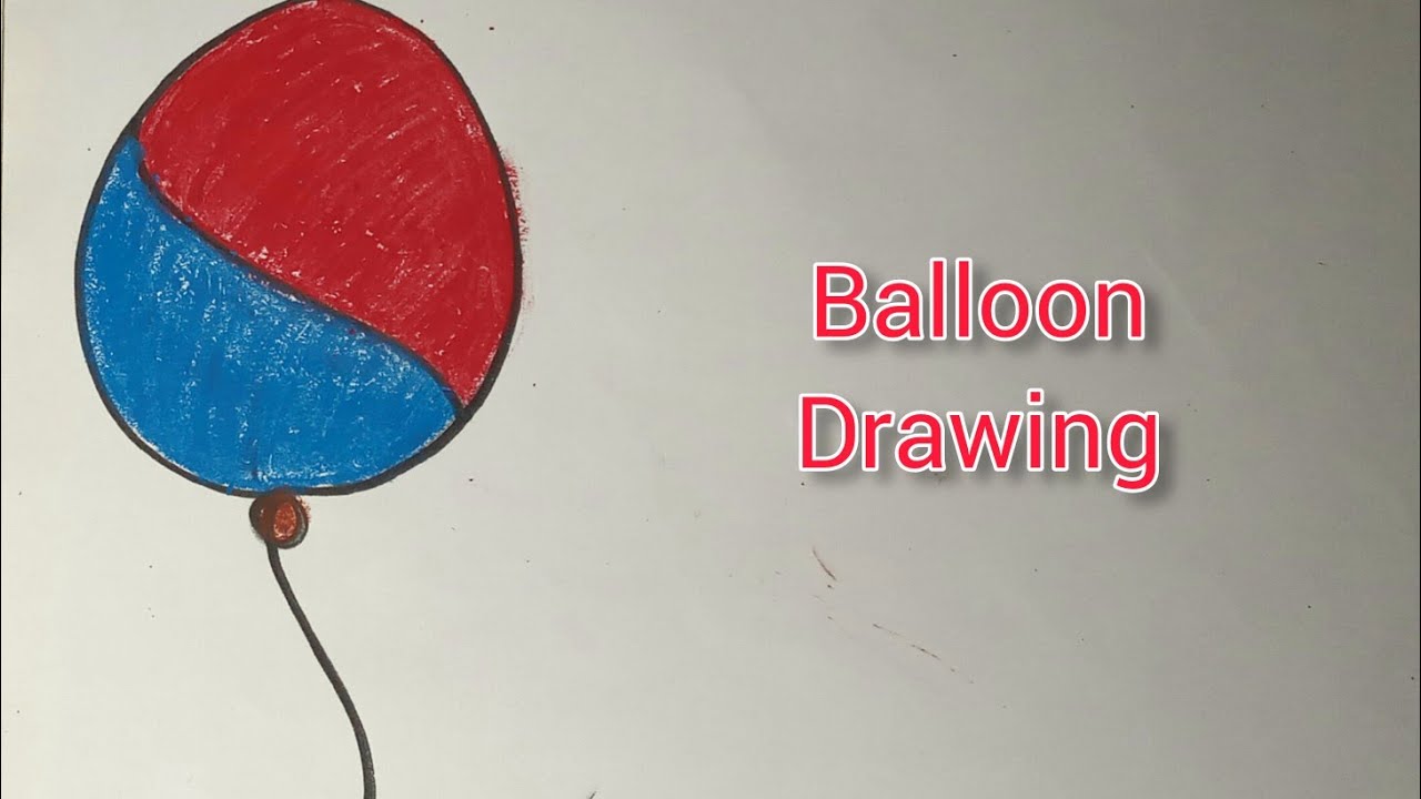 Balloon Drawing | Easy Balloon Drawing For Beginners | #drawing # ...