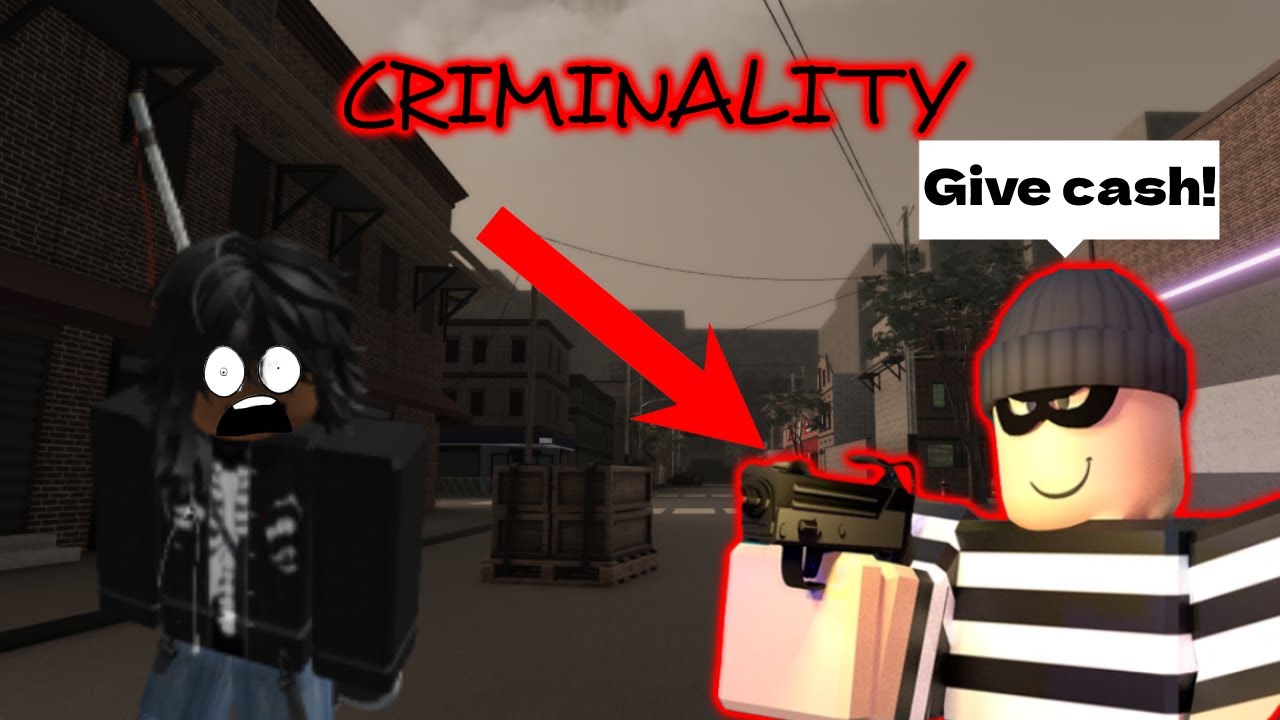 ROBBING people in ROBLOX CRIMINALITY - YouTube