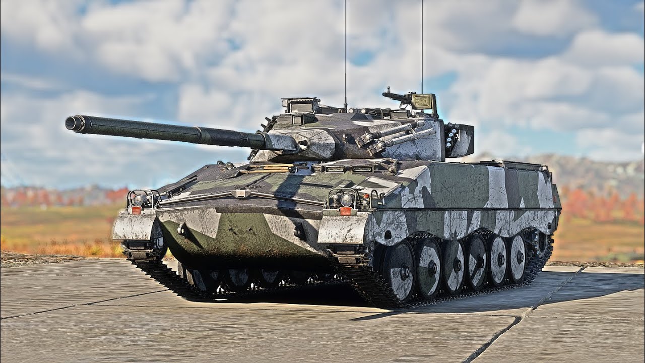 This Light Tank Destroys Everything In Its Path || Ikv 91 in War ...