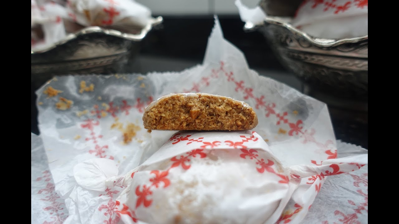 Polvorones aux amandes | Délicieux sablés friables aux amandes - YouTube