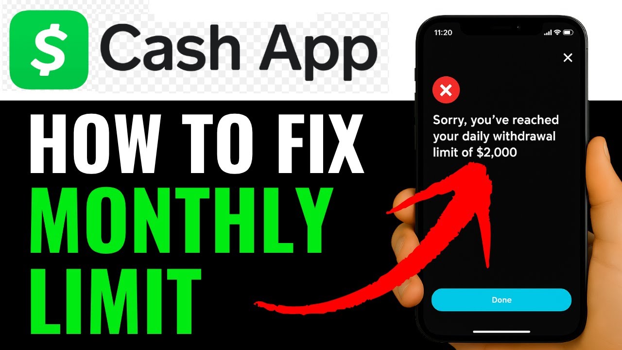 How to Fix Cash App Monthly Limit 2025 (EASY GUIDE) - YouTube