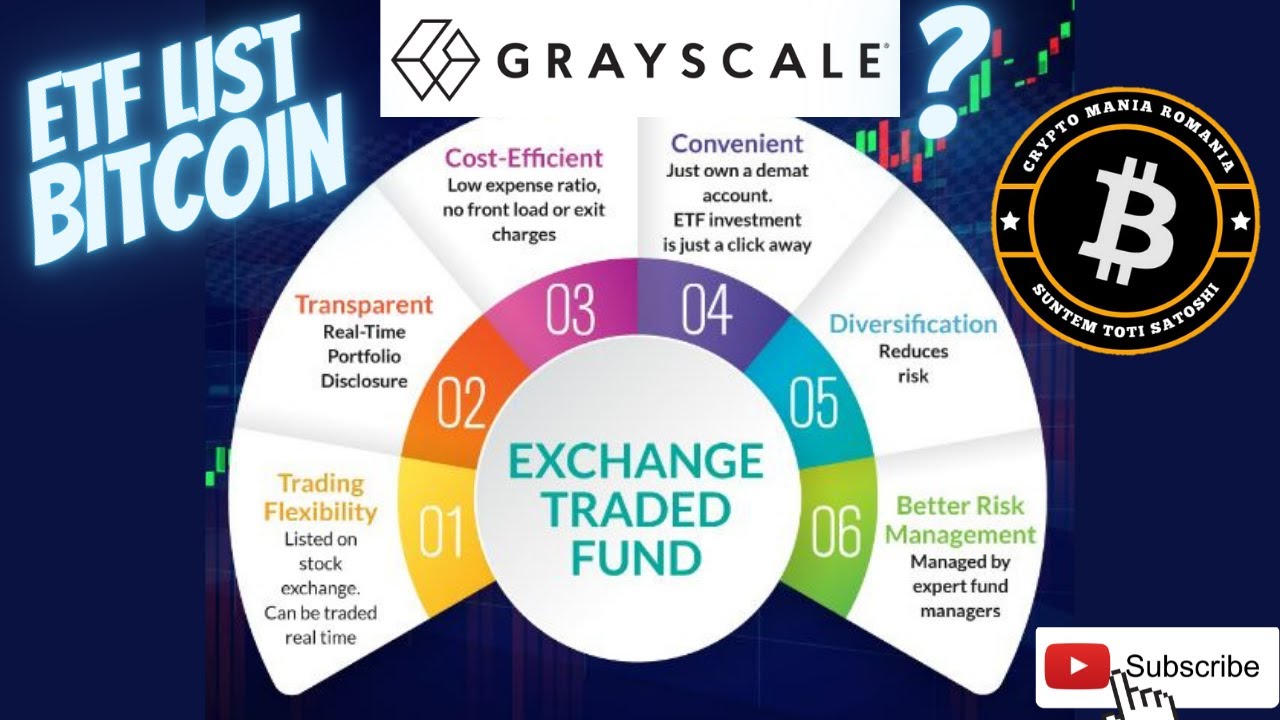 Lista ETF Bitcoin - ETF Greyscale este cel mai important! - YouTube