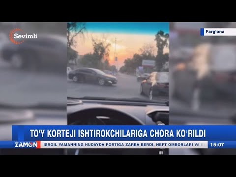 To‘y korteji ishtirokchilariga chora ko‘rildi - YouTube