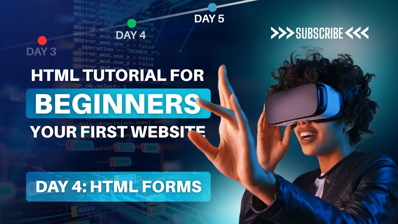 HTML Tutorial for Beginners 2026: Day 4 | HTML Forms, Build a Working Contact Form! - YouTube