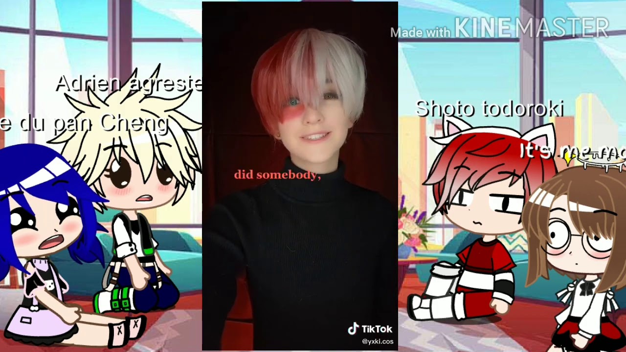 Mha and miraculous ladybug reacts to eachother's Tiktok|•| {Mha X mlb ...