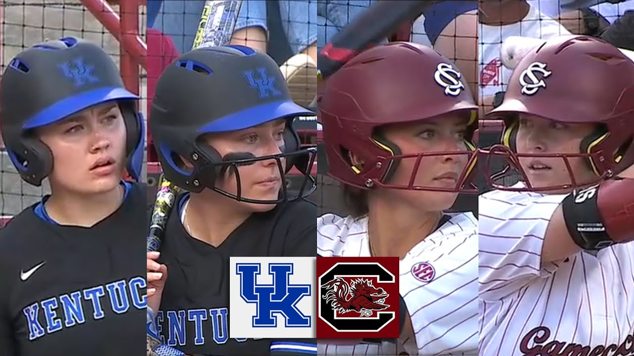 Kentucky vs #12 South Carolina Women's College Softball Highlights Full ...