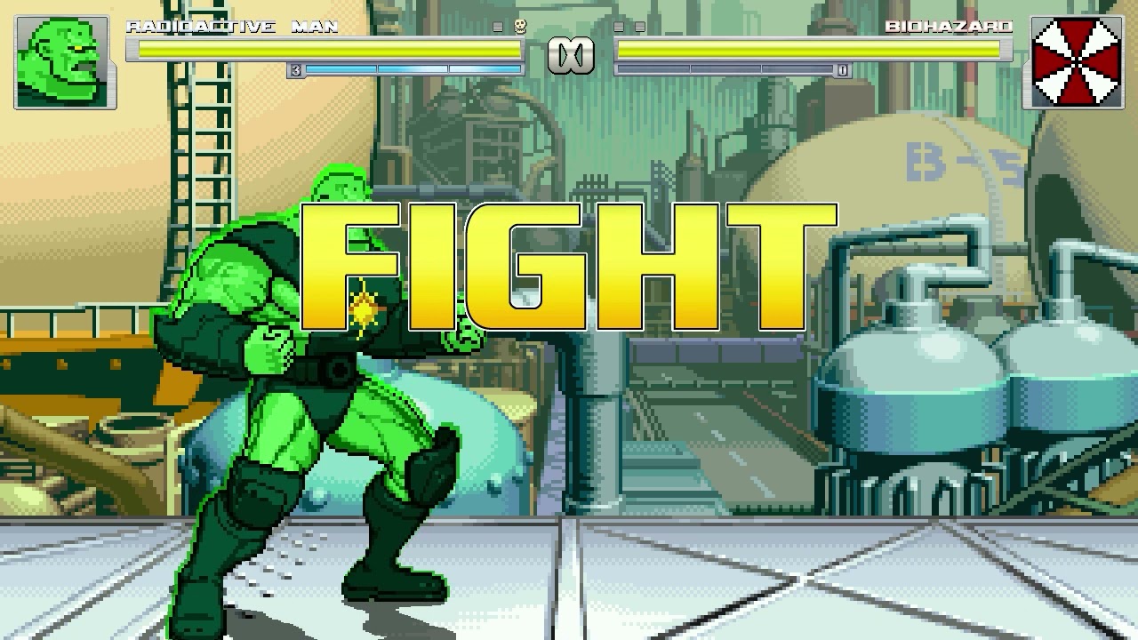 AN Mugen Request #1997: Radioactive Man VS Biohazard - YouTube