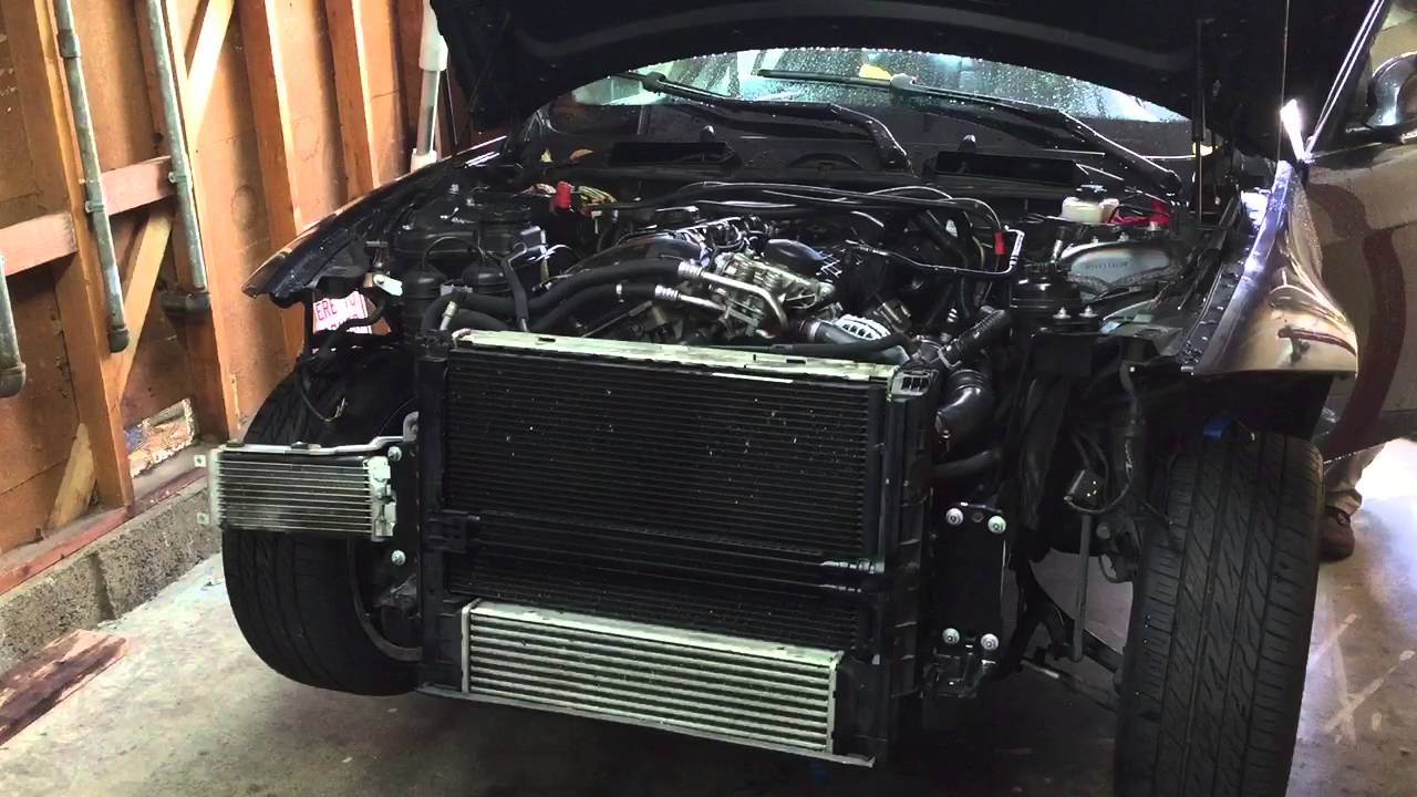 2007 BMW 335xi First Start engine rebuild - YouTube