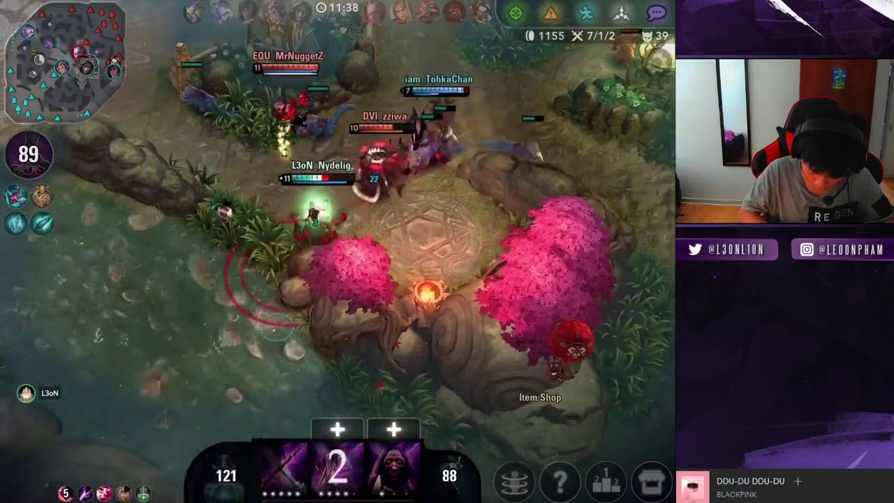 Vainglory | L3ON CP SAMUEL FULL GAME | KITES FOR DAYS | 5v5 Pro ...